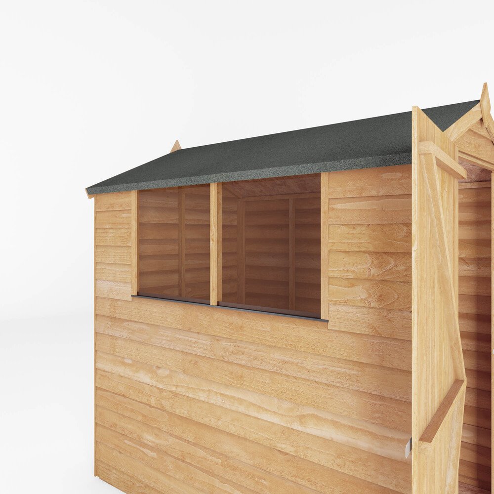 Mercia Overlap Shed 6 x 4 (1.78m x 1.18m) - elbec garden buildings