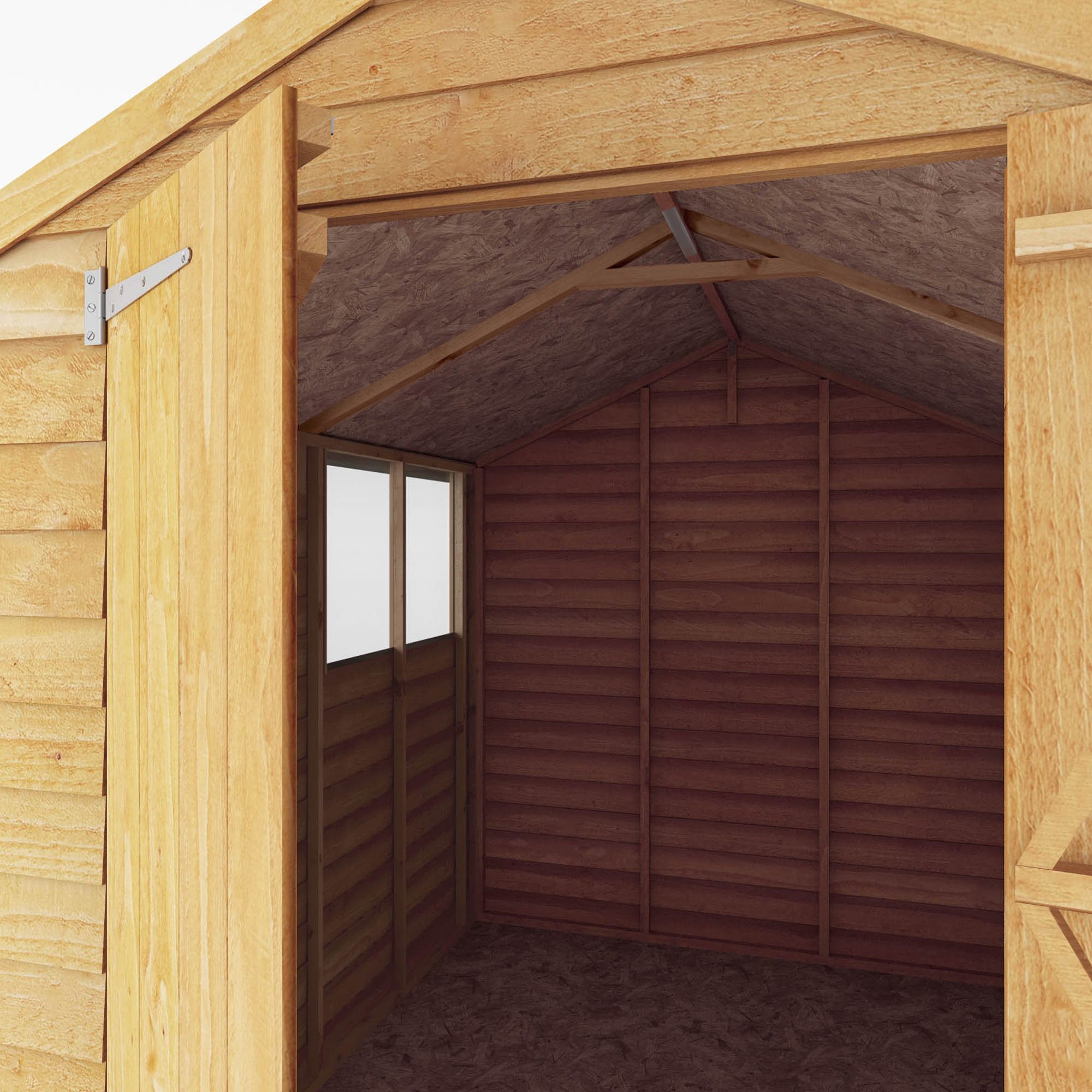 Mercia Overlap Shed 10 x 6 (3.12m x 1.79m) - elbec garden buildings