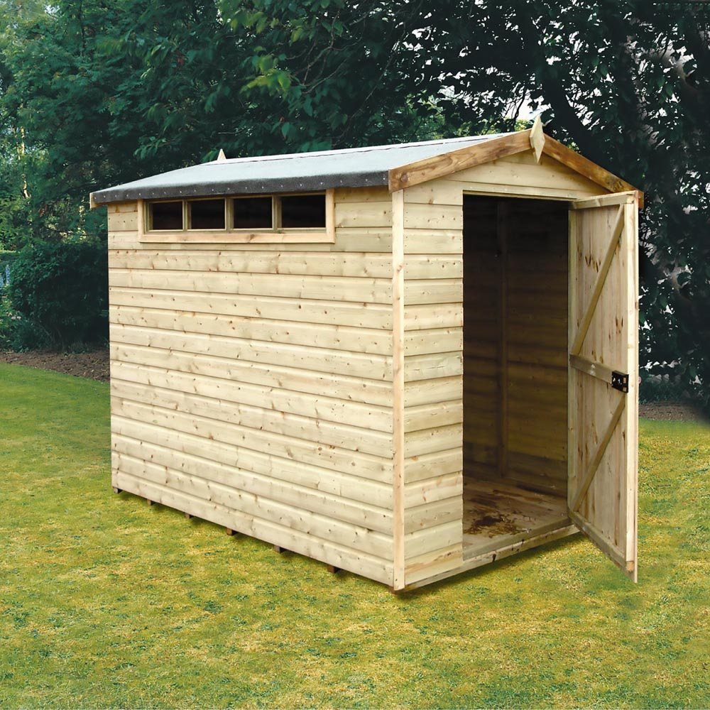 Shire Security Professional Shed 8 x 6 (2.39m x 1.79m) - elbec garden ...