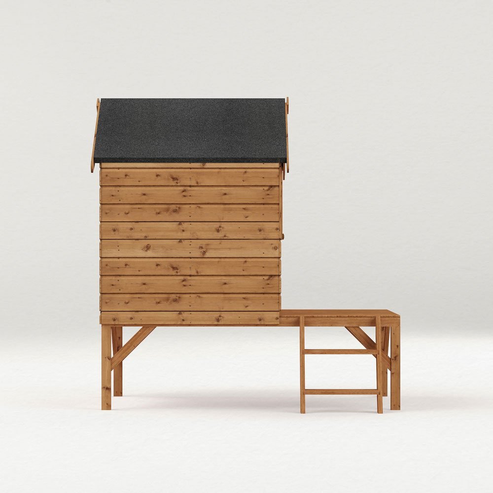 Mercia Snug Playhouse with Tower - elbec garden buildings