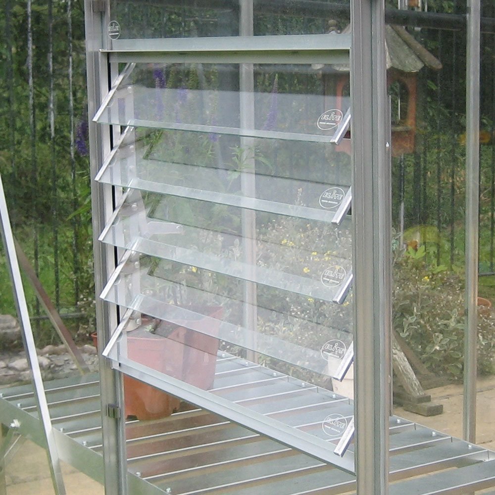 Elite 5 Blade Manual Louvre Vent with Toughened Glass (Colour) - elbec ...