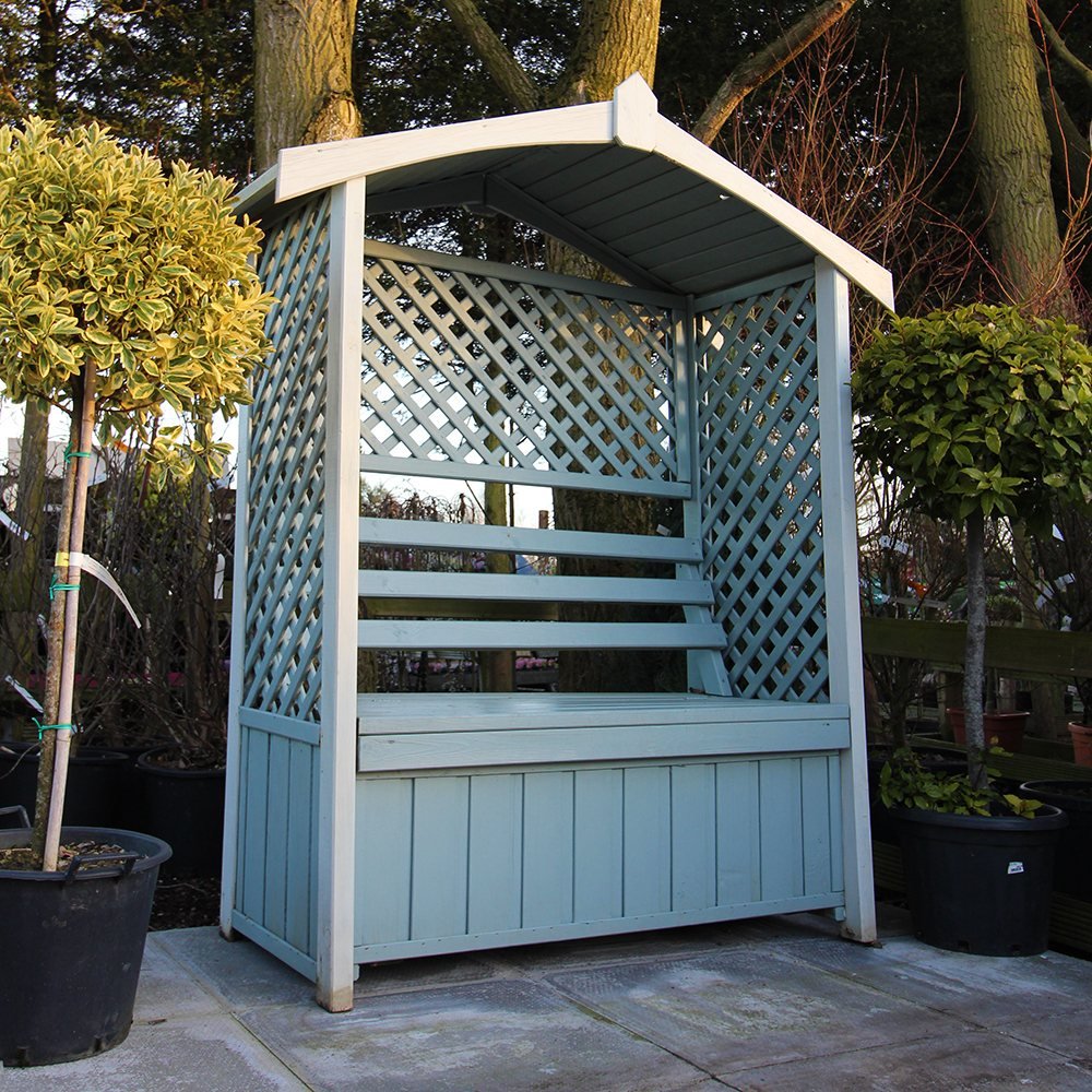 Forest Lyon Garden Arbour - elbec garden buildings