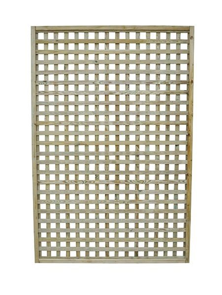 4ft x 6ft (1200mm x 1800mm) Forest Premium Framed Trellis - Pressure ...
