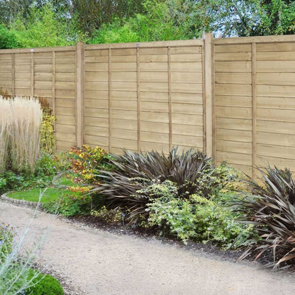 6ft High Forest Superlap Fence Panel - Pressure Treated - 15 year ...