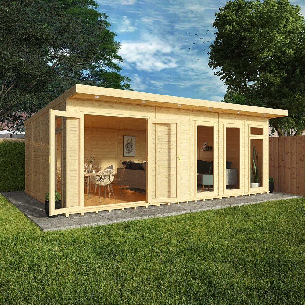 The Mercia Classic Insulated Garden Room 6m x 4m - FREE Installation ...