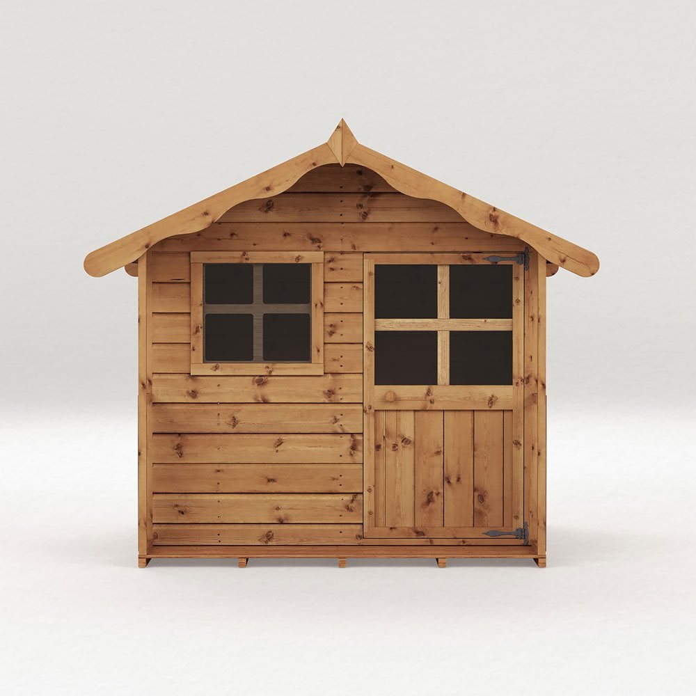 5 x 5 (1.49m x 1.51m) Mercia Poppy Playhouse - elbec garden buildings