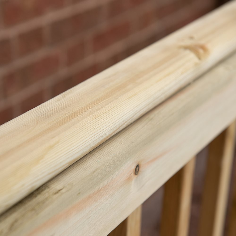 8 x 8 (2.49m x 2.46m) Patio Deck Kit - elbec garden buildings