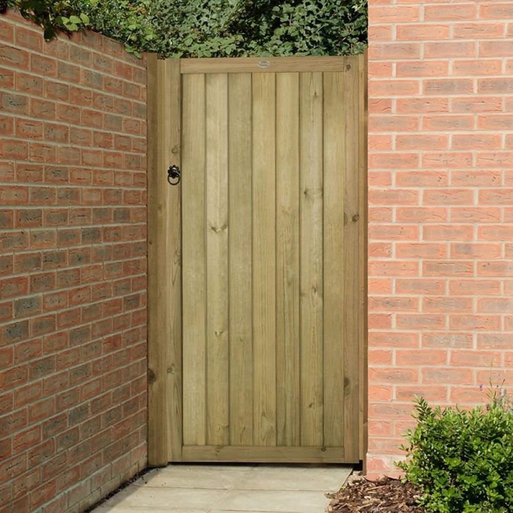 6ft High (1800mm) Forest Vertical Tongue and Groove Gate - Pressure ...