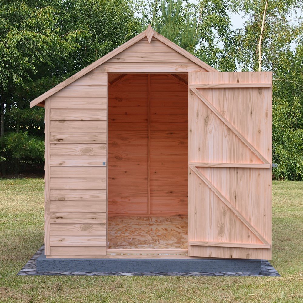 8 x 6 Shire Value Overlap Shed - elbec garden buildings