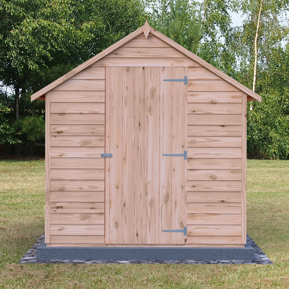 8 x 6 Shire Value Overlap Shed - elbec garden buildings