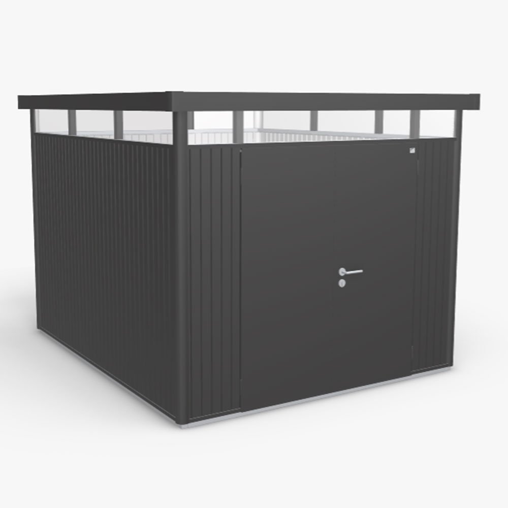 9 x 10 Biohort HighLine H5 Metal Shed - Double Door - elbec garden ...