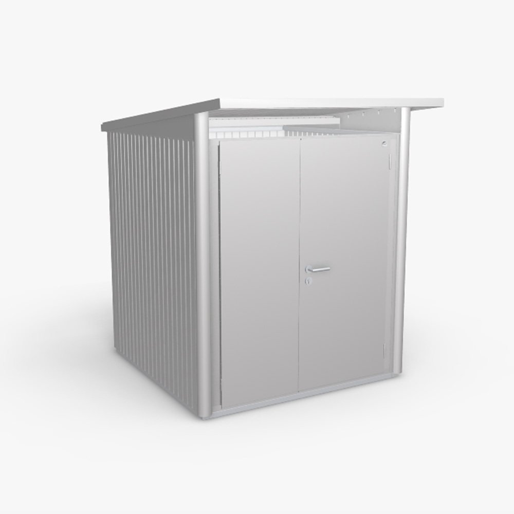 6 x 7 Biohort AvantGarde A1 Metal Shed - Double Door - elbec garden ...