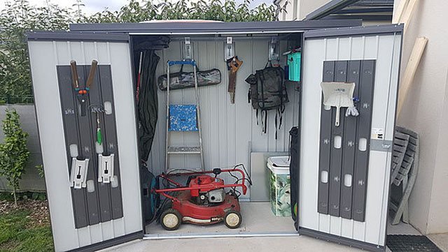 7.5 x 3 Biohort Equipment Locker 230 - elbec garden buildings