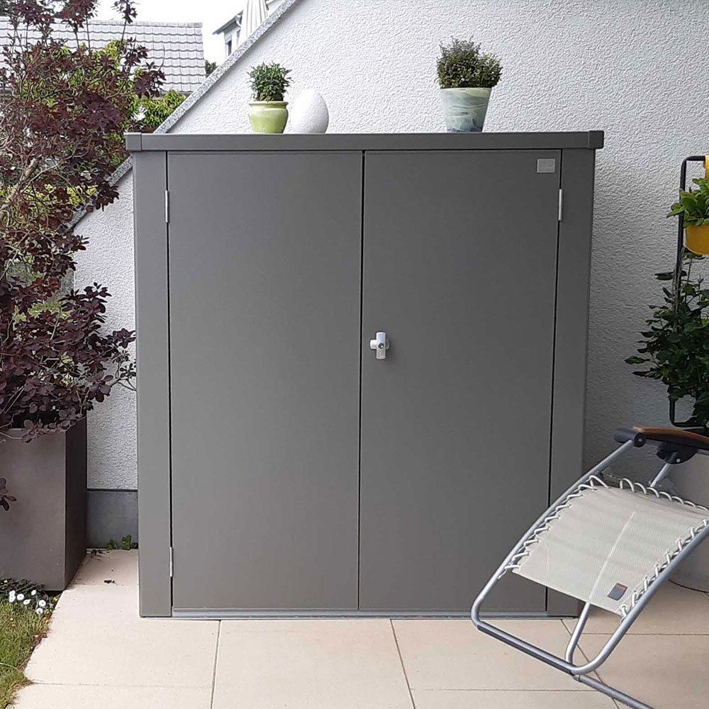 4 x 3 Biohort Romeo Patio Locker - Large - elbec garden buildings
