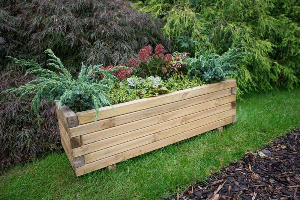 Forest Agen Planter - elbec garden buildings