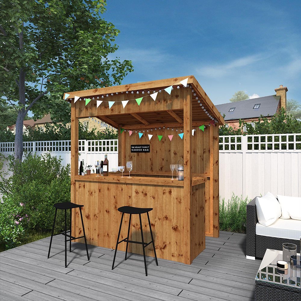 6 x 4 Mercia Garden Bar - Pressure Treated - elbec garden buildings