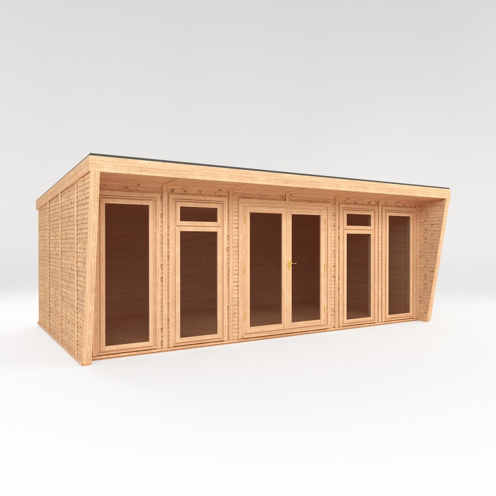 6m x 3m Harlow Insulated Garden Room - elbec - elbec garden buildings