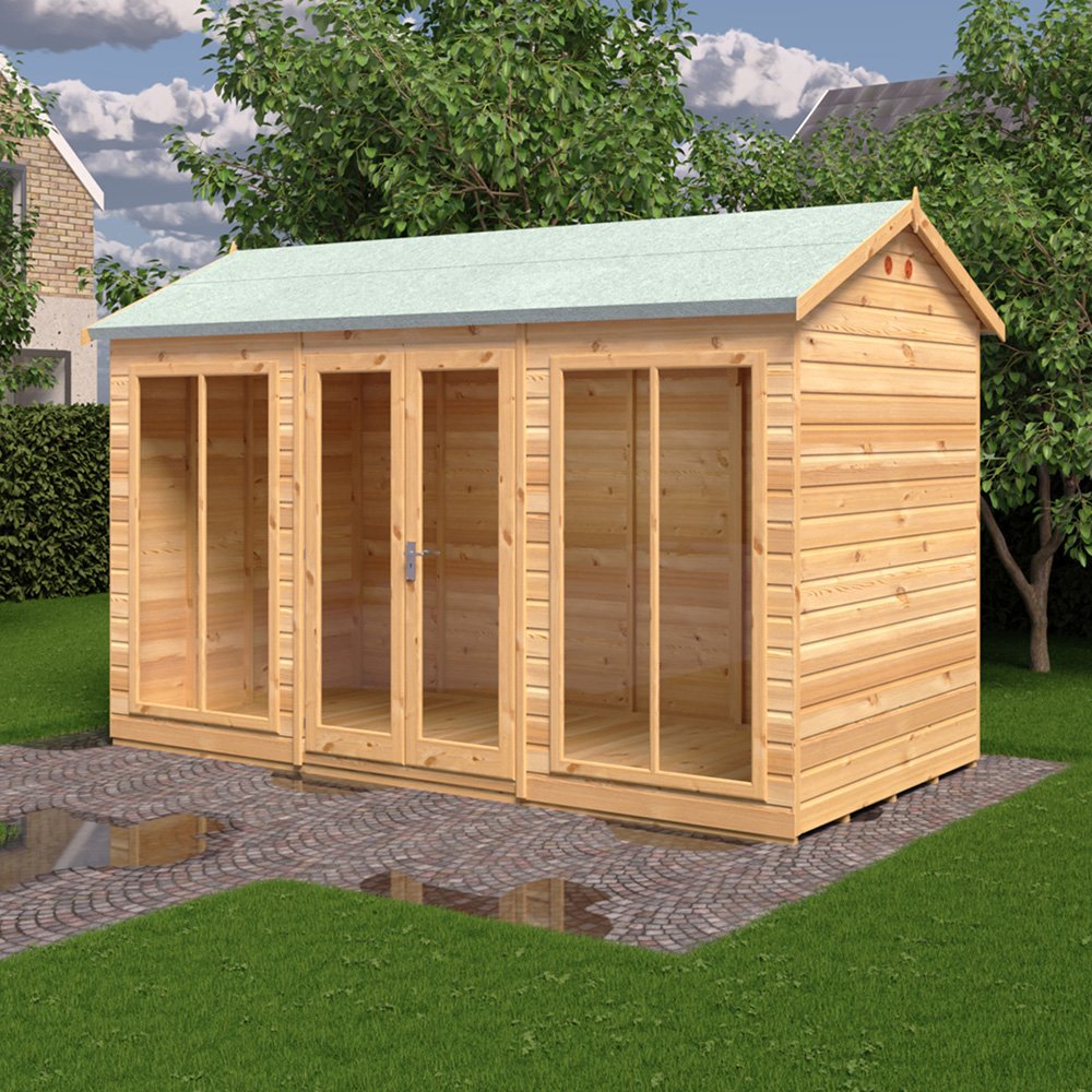 12 x 6 Shire Mayfield Summerhouse - elbec garden buildings