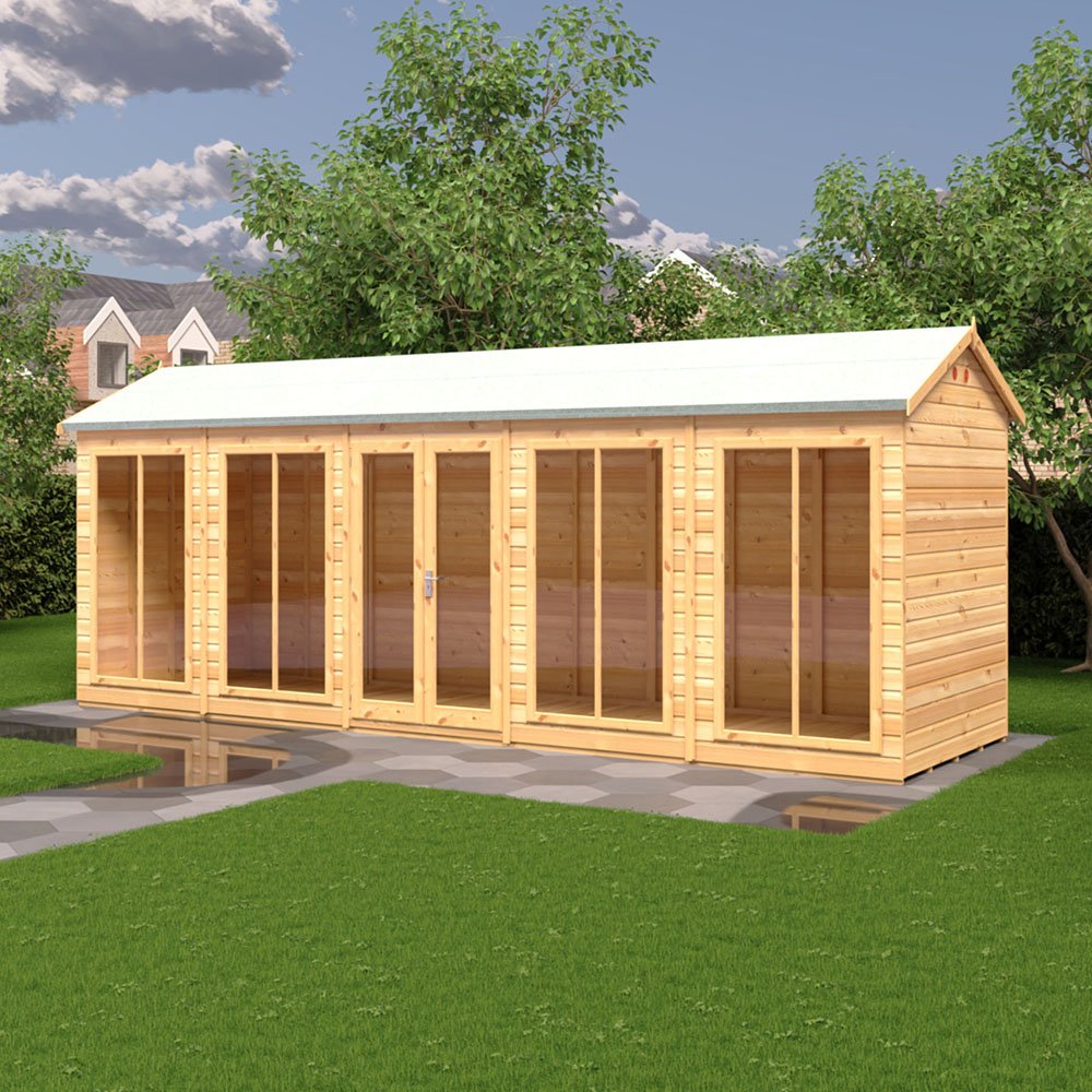 20 x 6 Shire Mayfield Summerhouse - elbec garden buildings