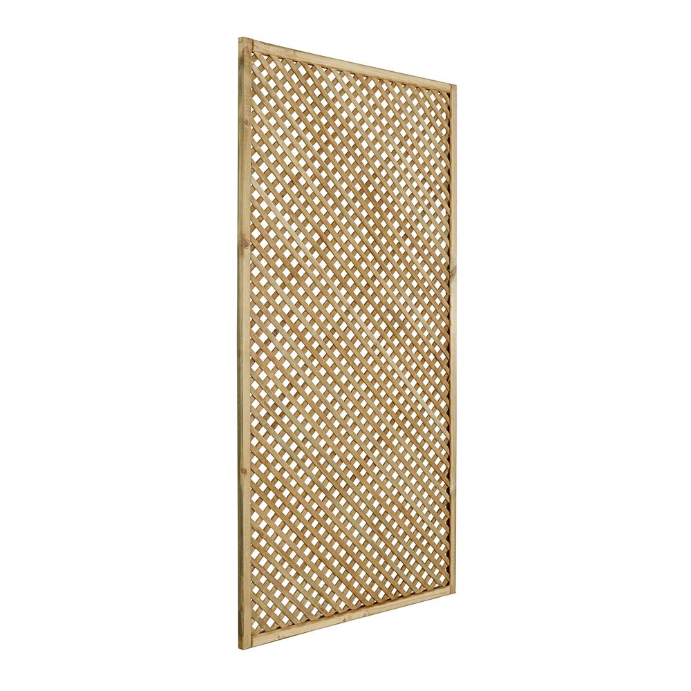 5'11" x 2'11" Forest Wisley Lattice Trellis - Pressure Treated - elbec ...