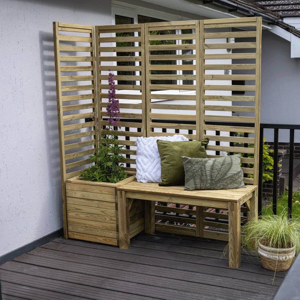 Forest Modular Garden Seating Set Number 1 - elbec garden buildings