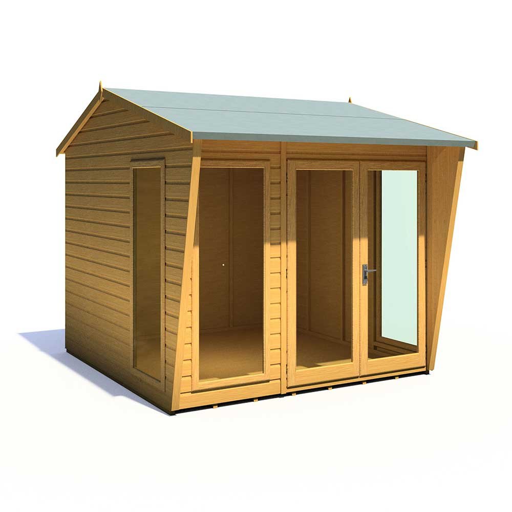 8 x 8 Shire Burghclere Summerhouse - elbec garden buildings