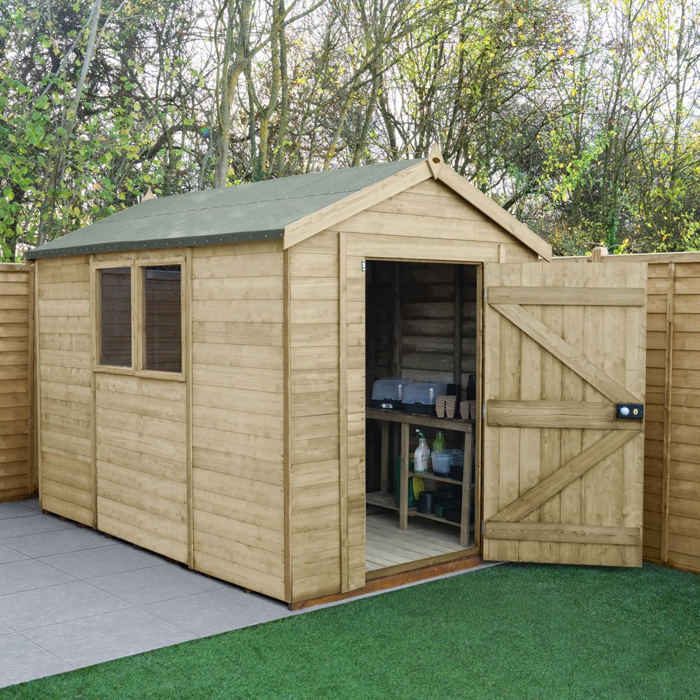 10x6 Timberdale Pressure Treated Shed - elbec garden buildings