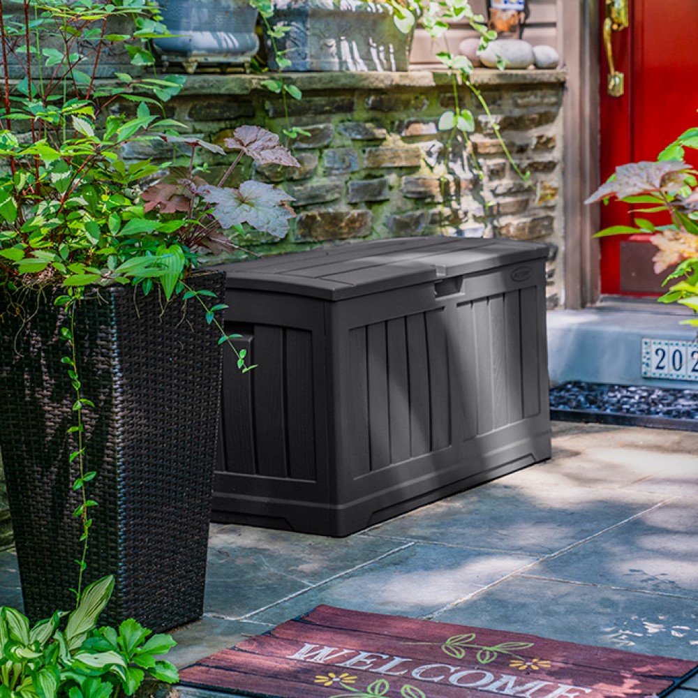 3x2 Suncast Plastic Storage Deck Box 200 Litre - elbec garden buildings