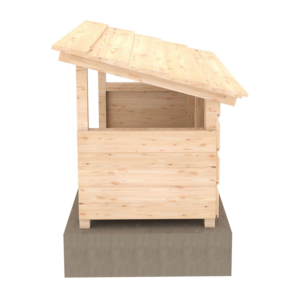 Shire Aveley Welly Store 3x1 Pressure Treated - elbec garden buildings