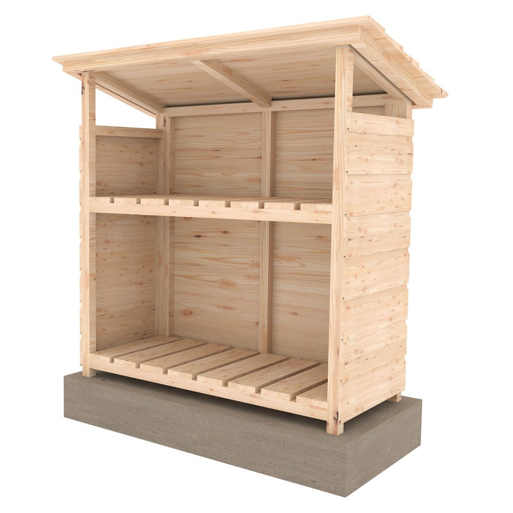 Shire Aveley Double Welly Store 3x2 Pressure Treated - elbec garden ...