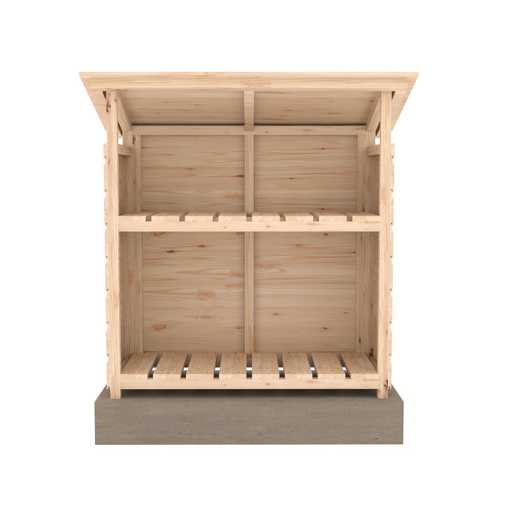 Shire Aveley Double Welly Store 3x2 Pressure Treated - elbec garden ...