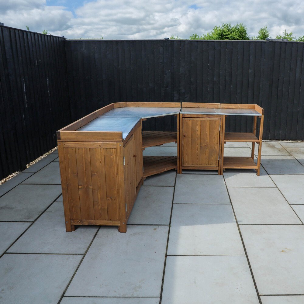 Mercia Trent Compact Outdoor Kitchen - elbec garden buildings