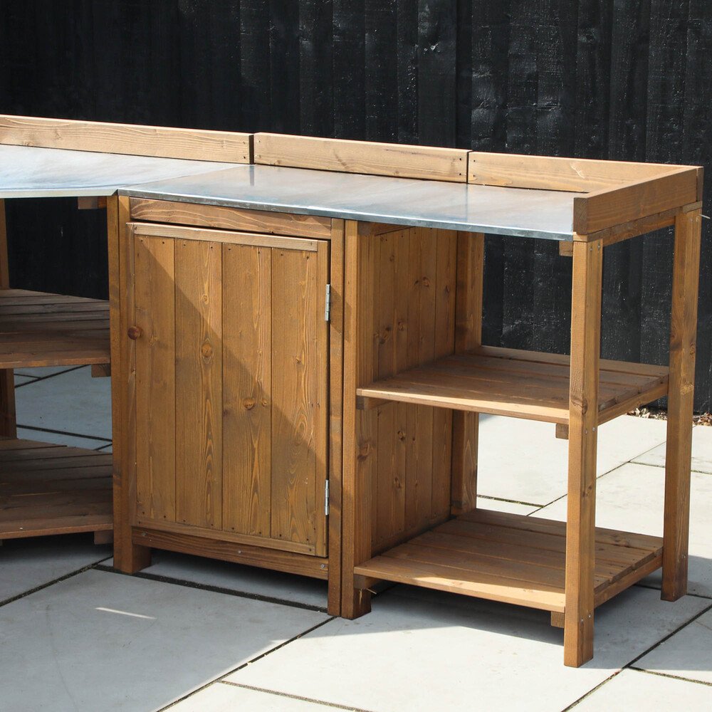 Mercia Trent Compact Outdoor Kitchen - elbec garden buildings
