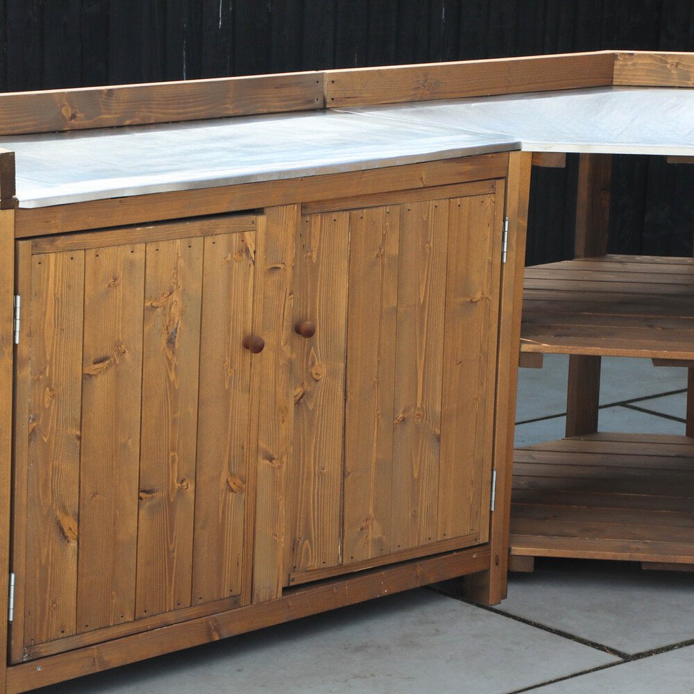 Mercia Trent Compact Outdoor Kitchen - elbec garden buildings