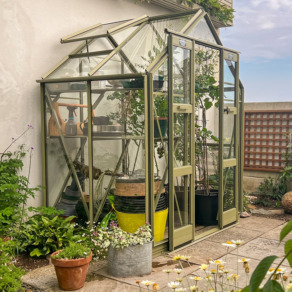 Elite Streamline 5 x 4 Greenhouse - elbec garden buildings