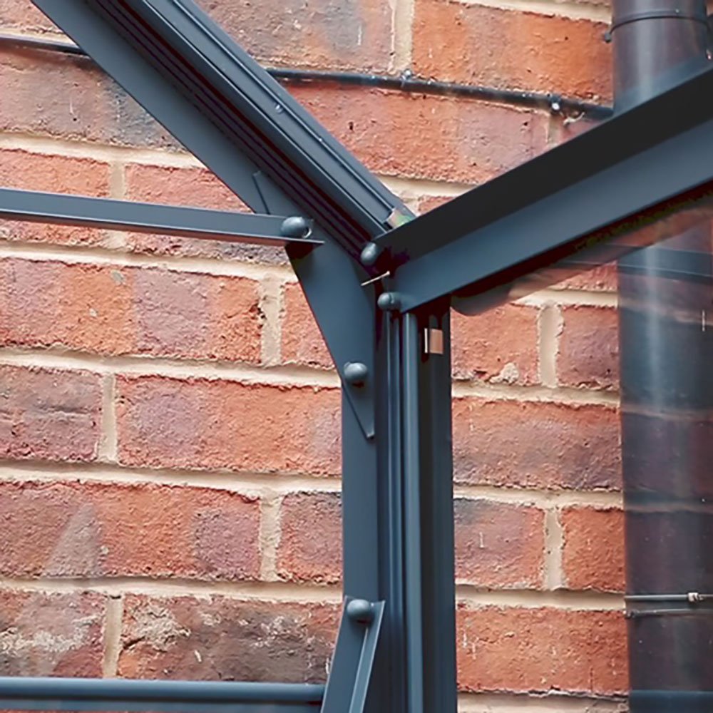Elite Windsor 4 x 12 Lean to Greenhouse - elbec garden buildings