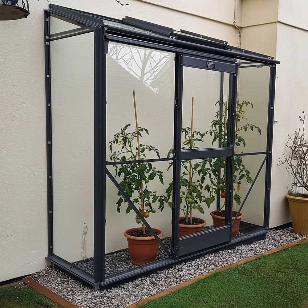 Elite Easygrow 2 x 6 Lean to Greenhouse - elbec - elbec garden buildings