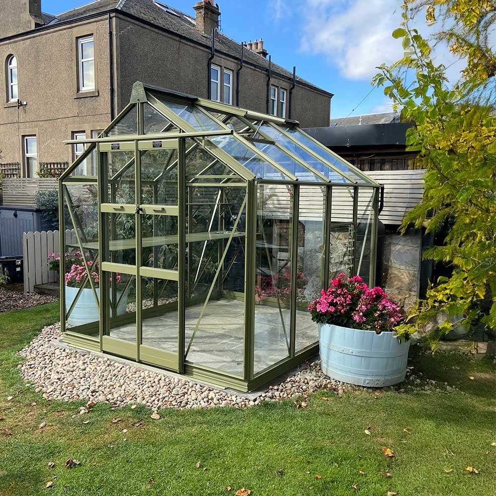 Elite Titan 700 7x10 Aluminium Greenhouse - elbec garden buildings