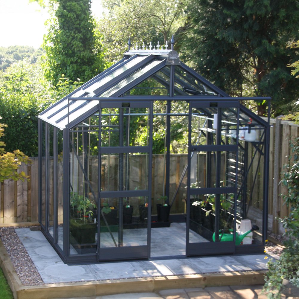 Elite Titan 800 8x6 Aluminium Greenhouse - elbec garden buildings