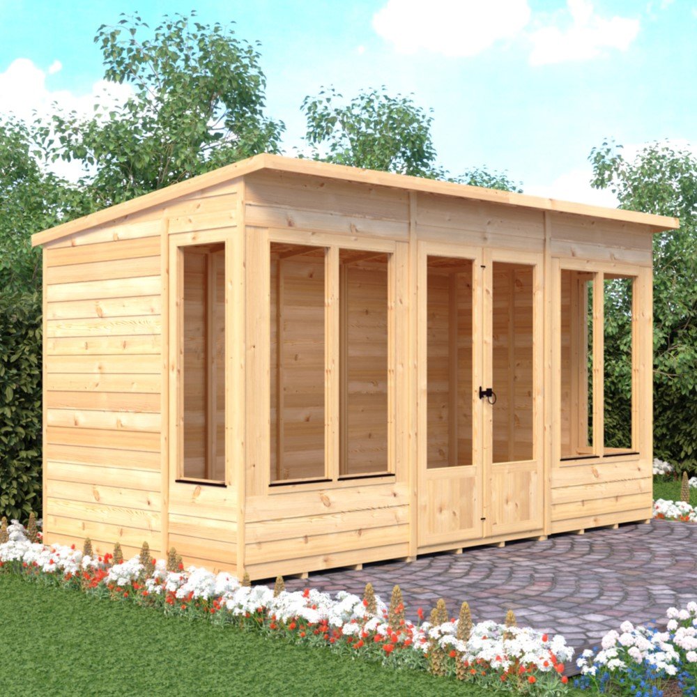 12x6 Shire Alora Summerhouse - elbec garden buildings
