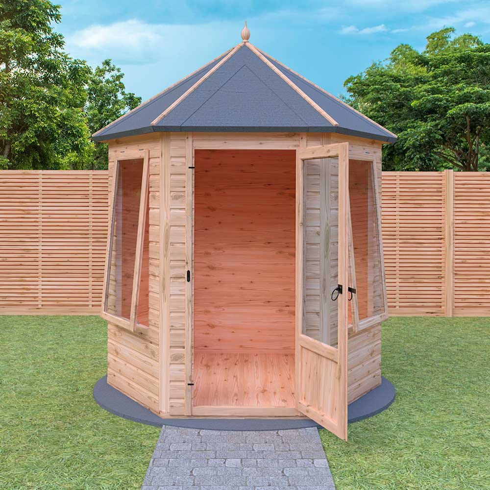 6x6 Shire Keswick Summerhouse - elbec garden buildings