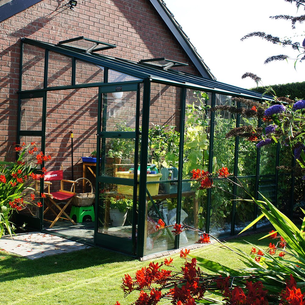 Elite Titan K800 8x10 Lean To Greenhouse - elbec garden buildings