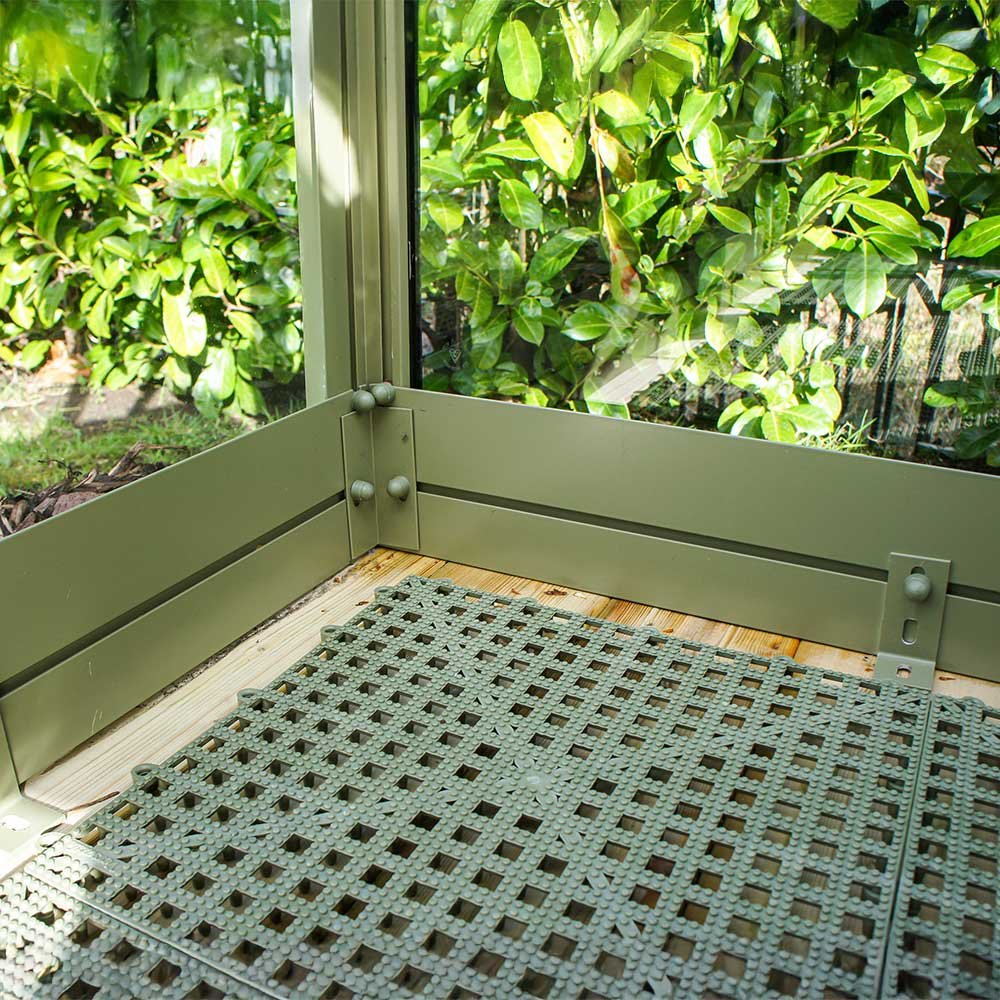 Elite The Edge 400 4x10 Pent Greenhouse - elbec garden buildings