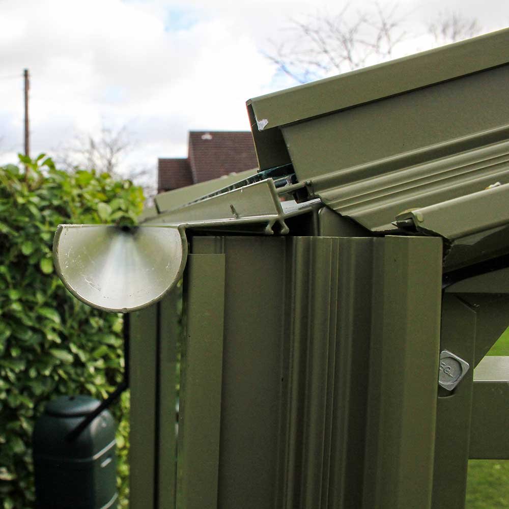 Elite The Edge 400 4x14 Pent Greenhouse - elbec garden buildings