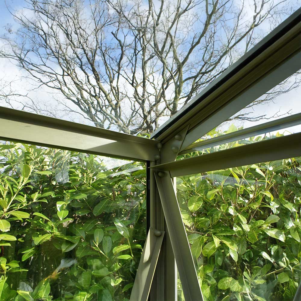 Elite The Edge 600 6 x 14 Pent Roof Greenhouse - elbec - elbec garden ...
