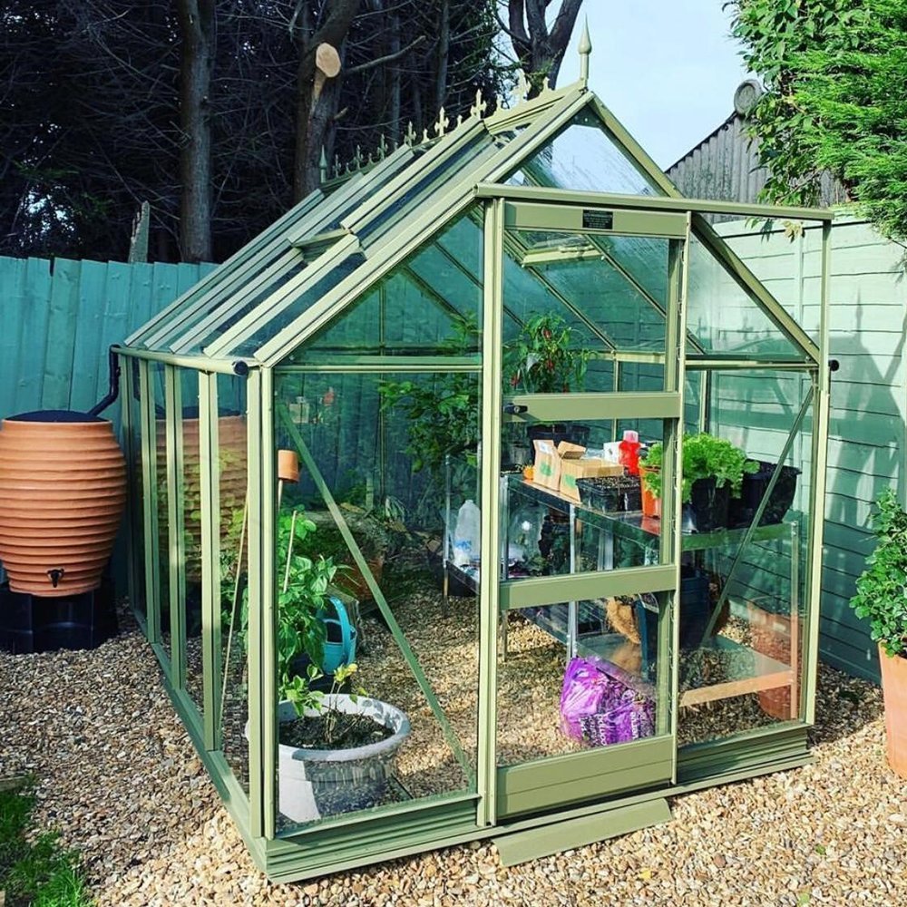 Elite Craftsman 6x8 Greenhouse Package - elbec garden buildings
