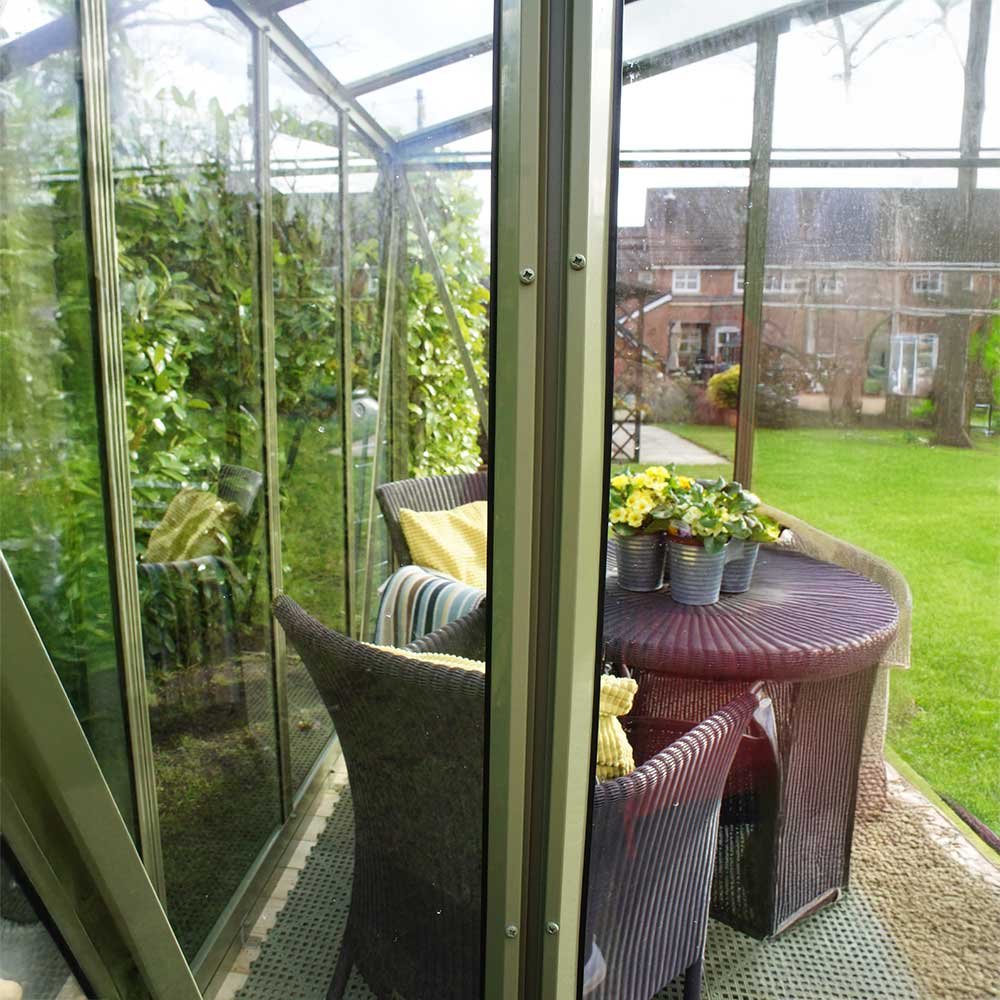 Elite Titan 700 7x8 Greenhouse Package - elbec garden buildings