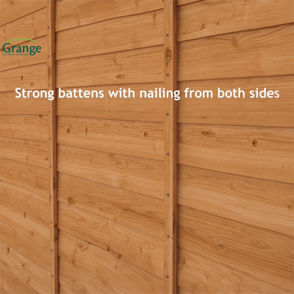 3ft Grange Superior Lap Fence Panel - elbec garden buildings