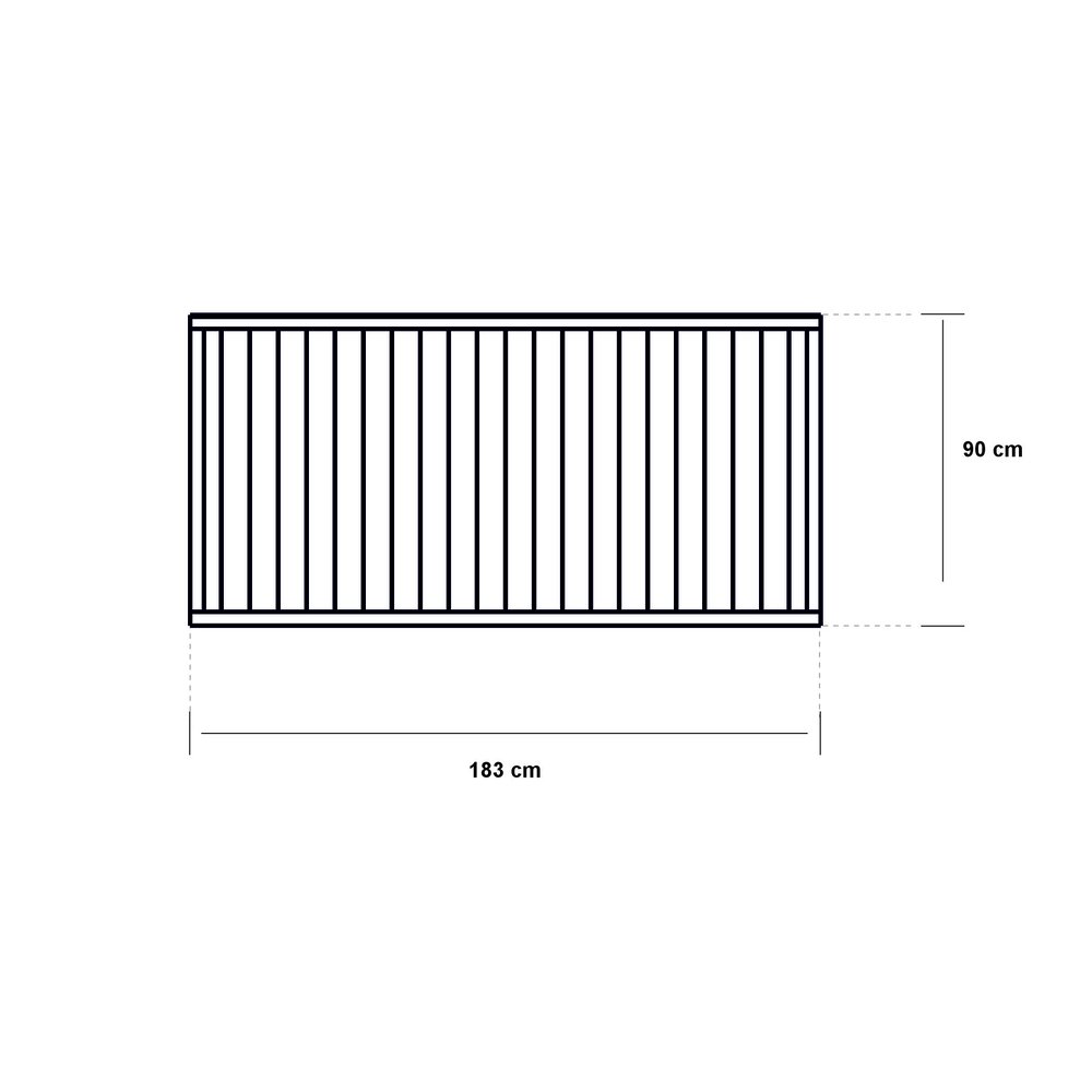 Shire 3ft High (900mm) Grange Closeboard Fence Panel - Pressure Treated ...