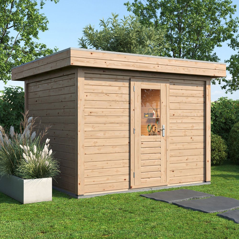 3mx3m Lugarde Kent Summerhouse 28mm & 44mm - elbec garden buildings